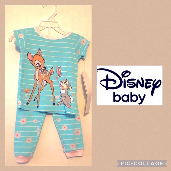 Disney | Pajamas | Disney Baby Bambi Pajamas | Poshmark